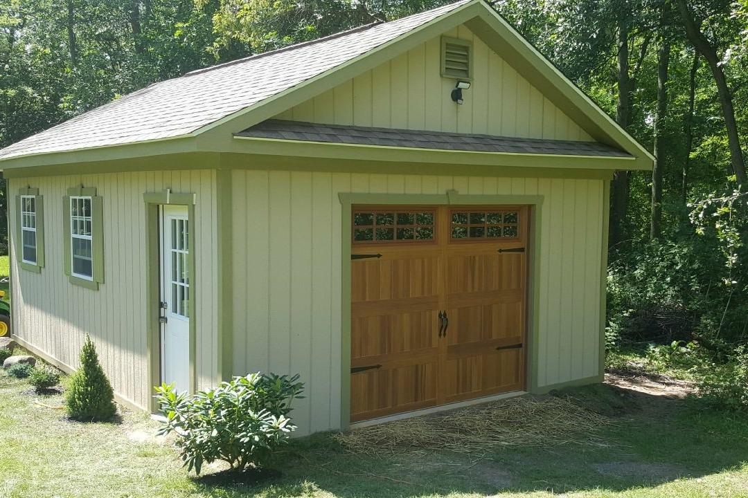Stamped Carriage House | Sunrise Door & Woodworks